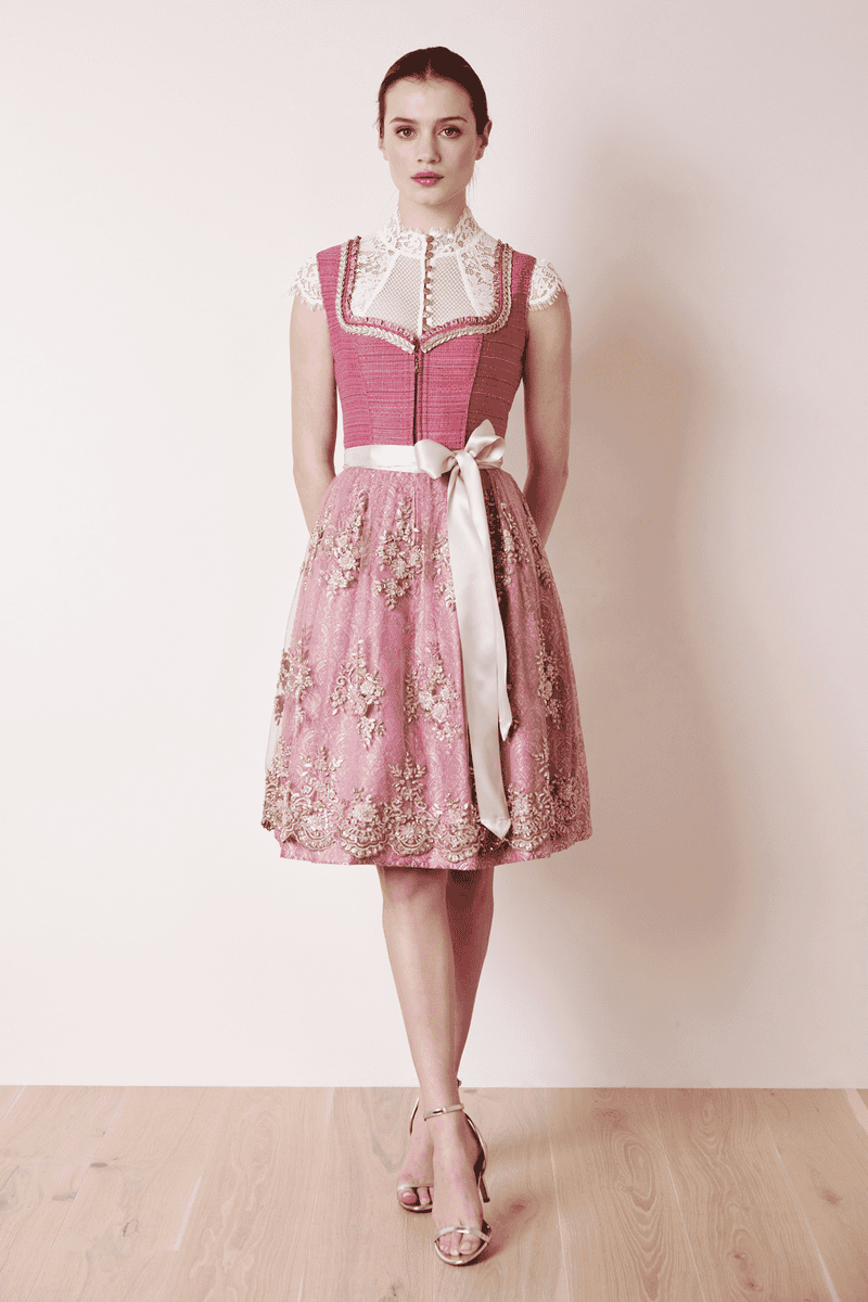 Pink Dirndl in the Krüger Dirndl Online Shop